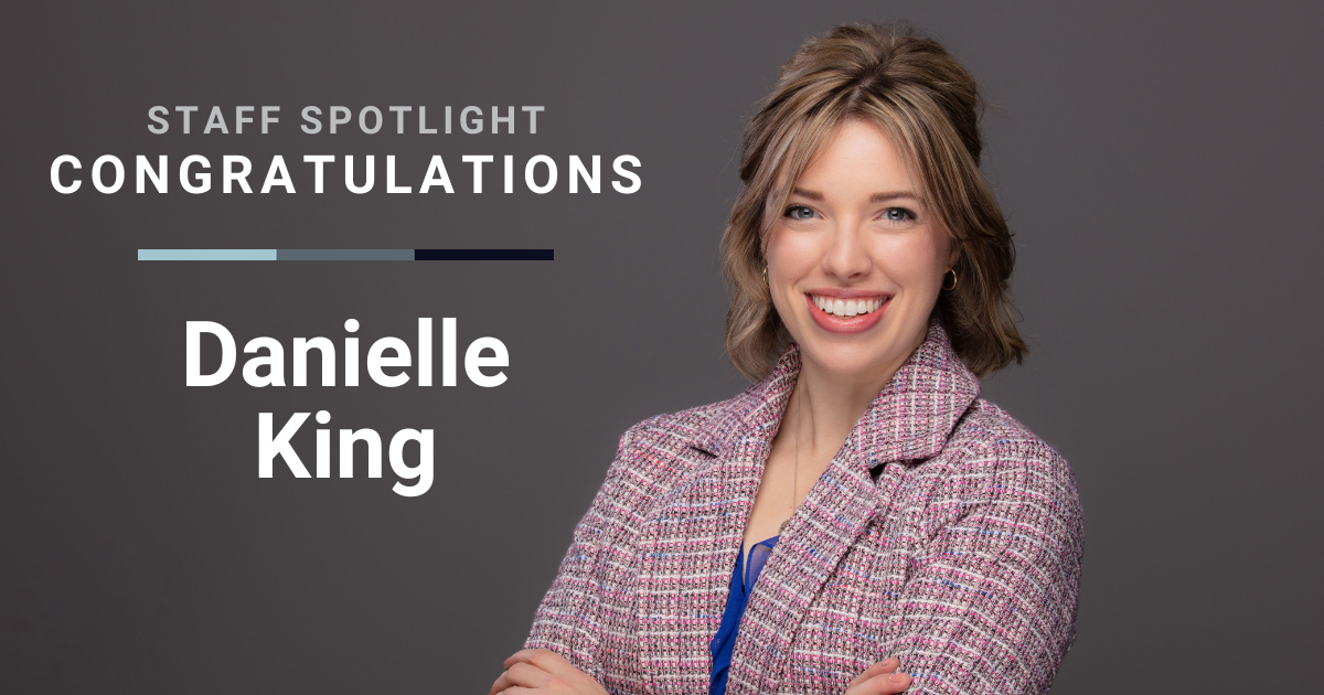 TDC News | Staff Spotlight: Danielle King Promoted to Vice President